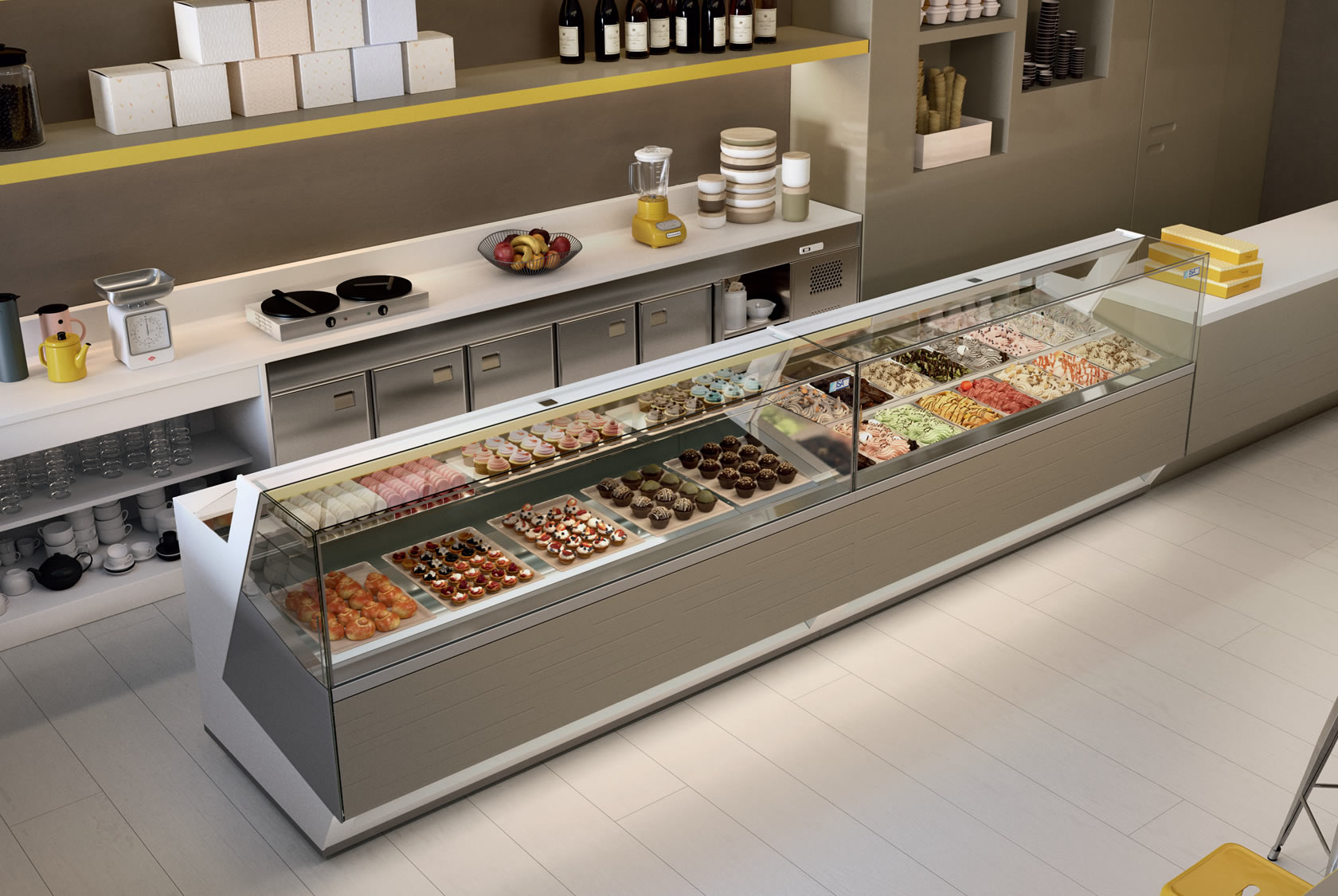 SLASTIČARSKA VITRINA ISA - Diva PAS RV 120 | Ugostiteljska oprema Rijeka